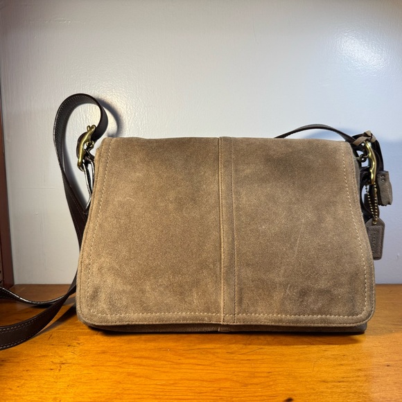 Coach | Bags | Coach Suede Bag | Poshmark